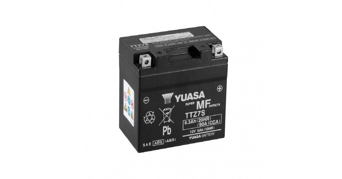 Akumulator YUASA TTZ7S 12V 6Ah D+ + elektrolit